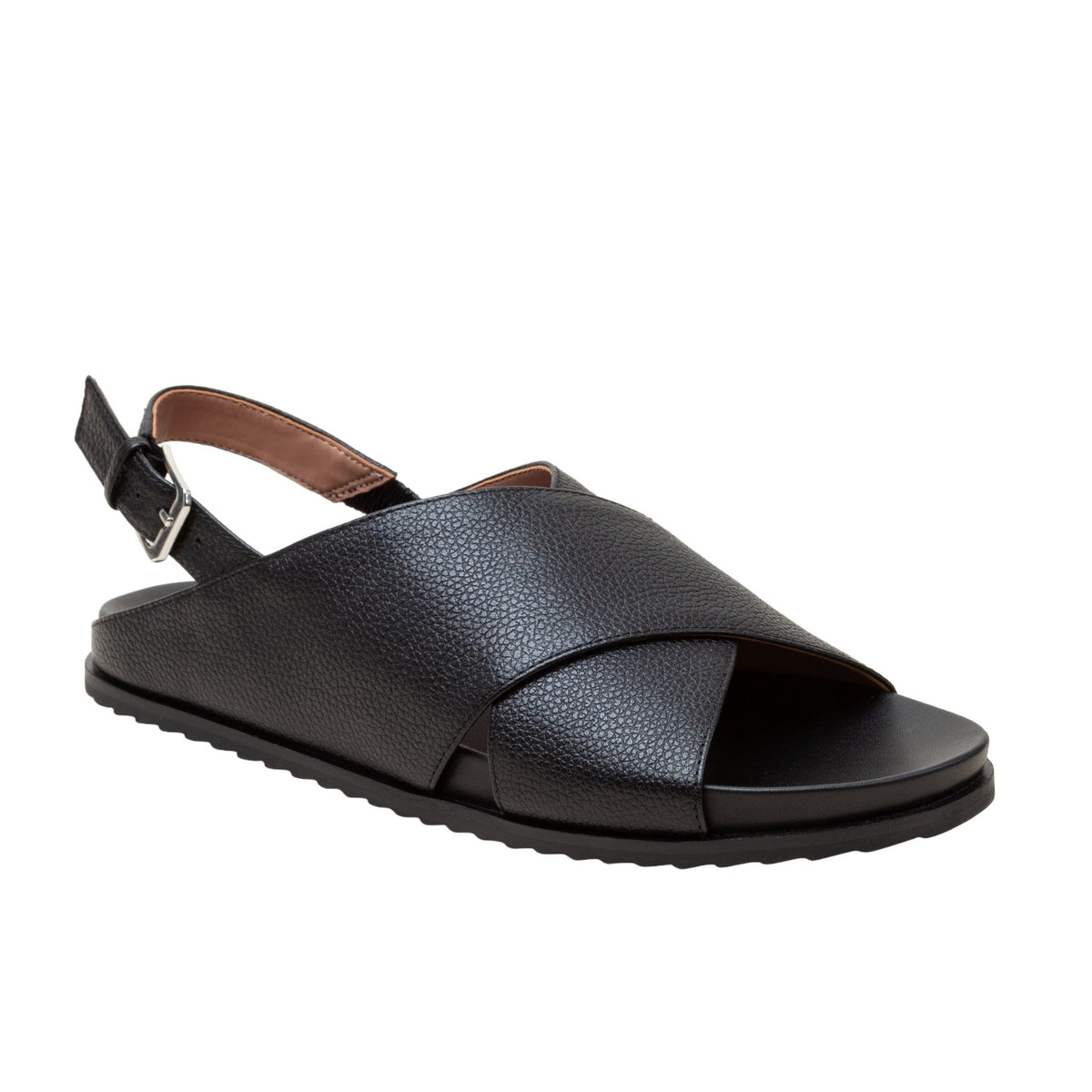RAYLIN | Cross Strap Footbed Sandals – LINEA Paolo Shoes