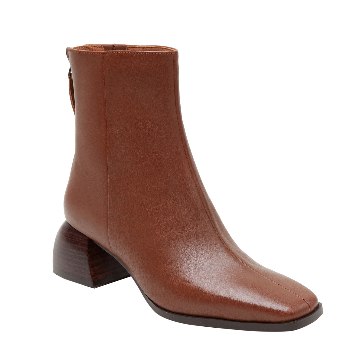 SAGE | Flared Heel Booties – LINEA Paolo Shoes